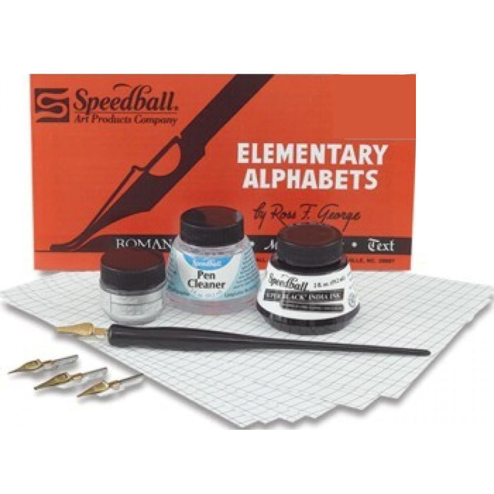 Kit para Califrafia e Lettering Speedball Completo Lettering ...